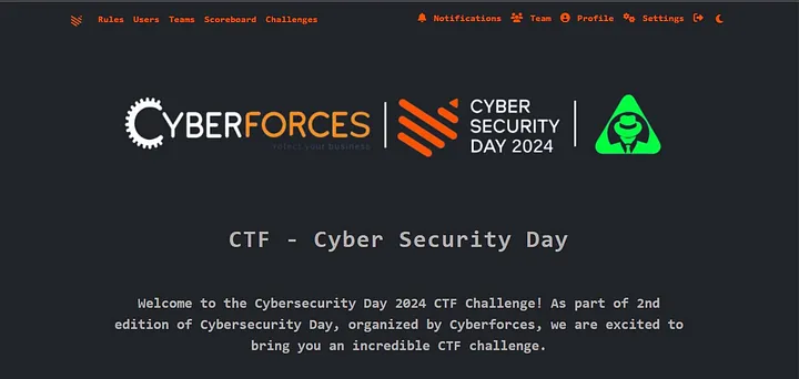 CTF — Cyber Security Day | CHAHAT Abdennour